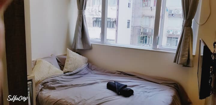 【全新】銅鑼灣Mtr 8分鐘之酒店式套房，舒適、整潔、寧靜的私人空間 Cwb Guesthouse - Hong Kong