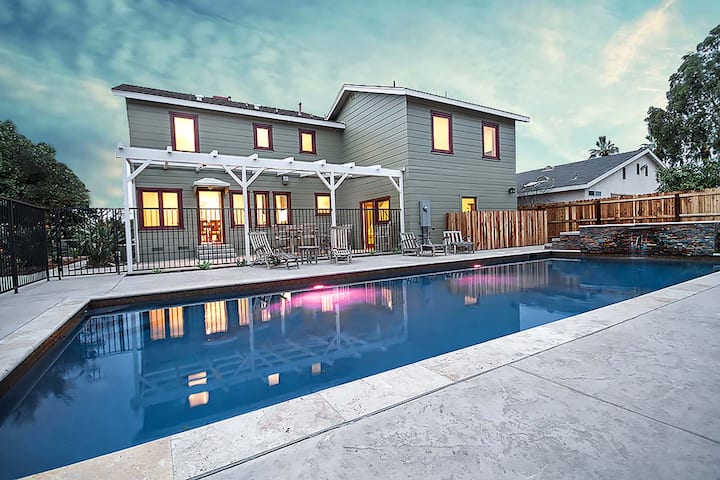 5 Bedroom Home - Disneyland Close With Pool & Spa - Anaheim