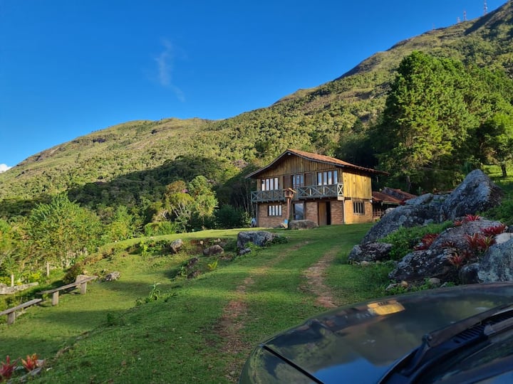 Chalé Paraíso  Nas Montanhas -Pico Do Caledônia. - Nova Friburgo