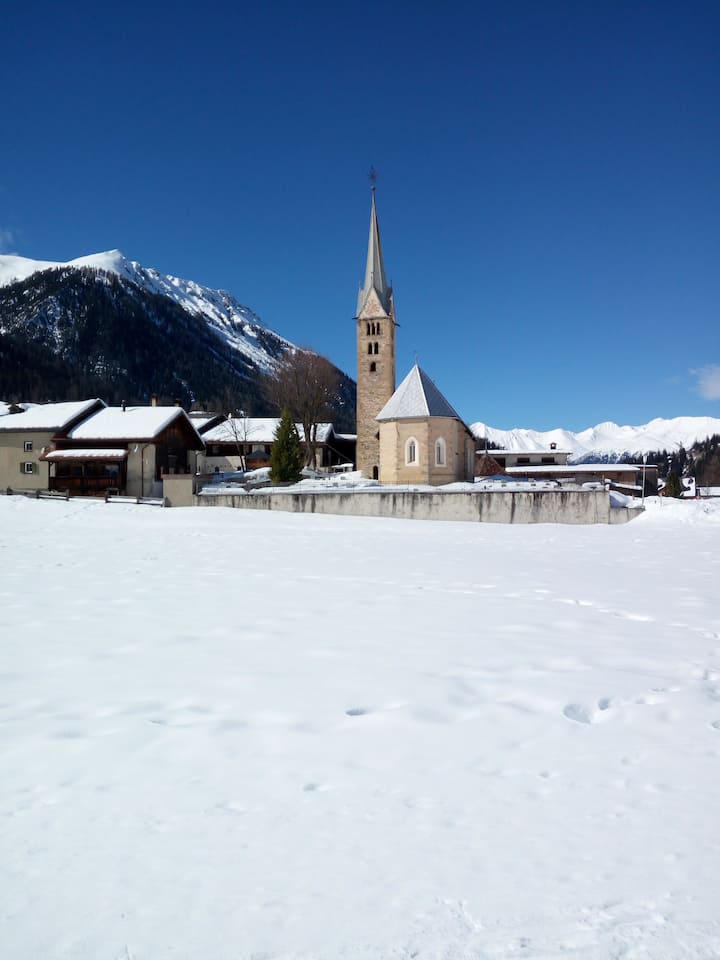Apartment With View  In The Heart Of The Grisons - Bergün
