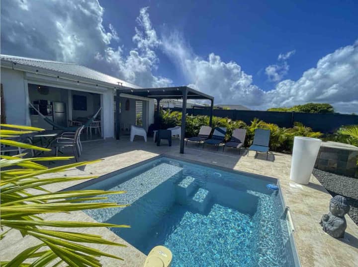 Villa Hibiscus De Charme Avec Piscine Privée - Anse des Rochers