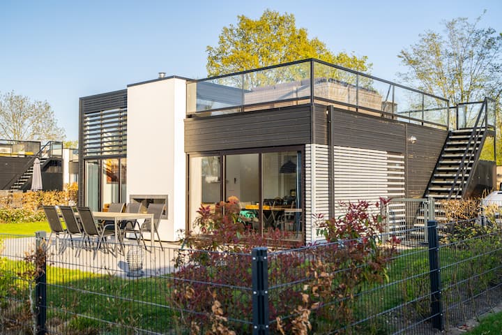 Excellent Cube Mit Dachterrasse. Meerblick+strand - Harderwijk