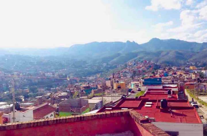 Casa Acogedora Con Excelente Vista Panorámica - Guanajuato