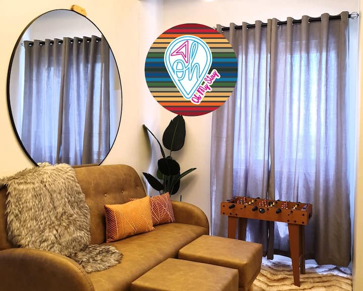 Oh My Stay Retro Arcade - Vine Residences - Quezon City