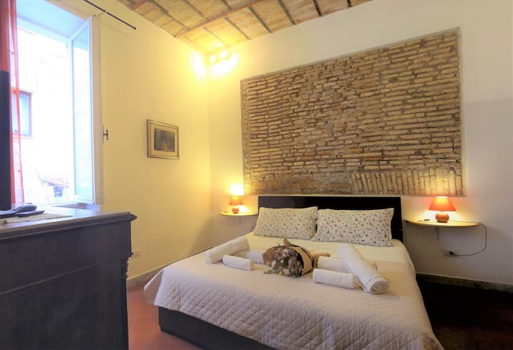 Cozy Apartment In Trastevere Wifi, A/c, Netlix Tv - Rome