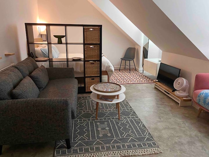 Spacious Calm Studio: Flx Centre+sea+netflix - Felixstowe