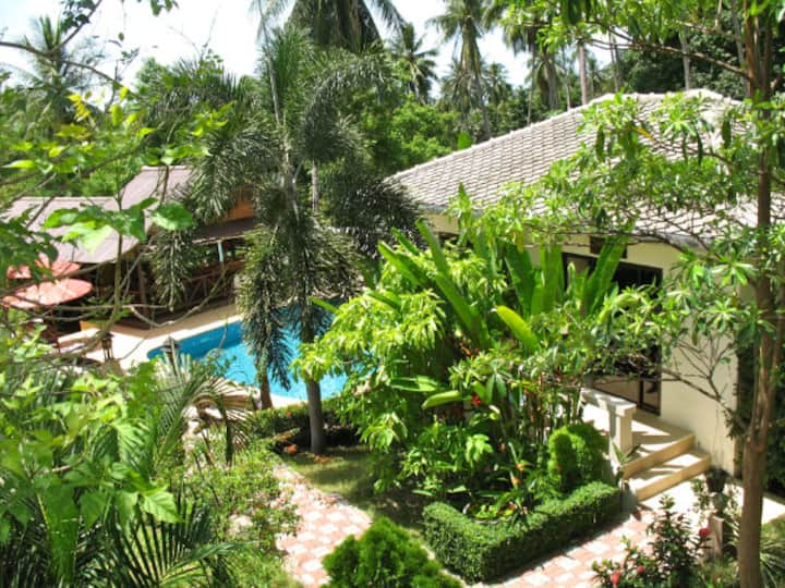 2 Bedrooms Villa Deluxe, Pool/jacuzzi, Beach 5 Min - Ko Samui, Island