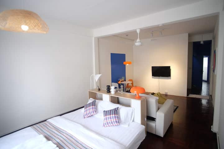 Specious Private Room By Canal Near Khaosan Road - Bangkok