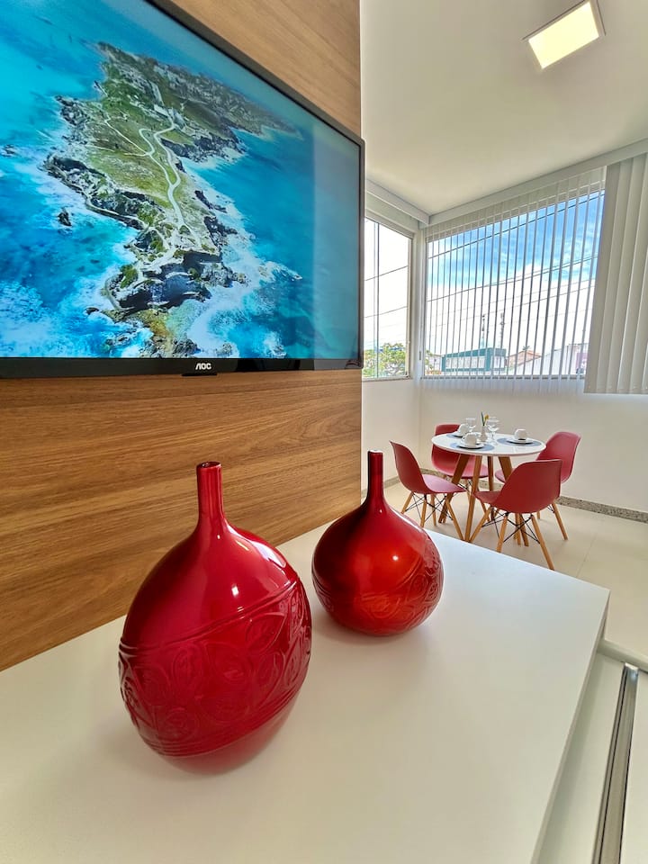 Apto Luxo: Lindo E Confortável - Local Top - Prado