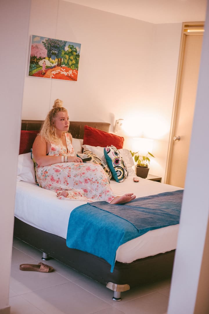 Apartamento Para Familias Con Aire Acondicionado - Bucaramanga
