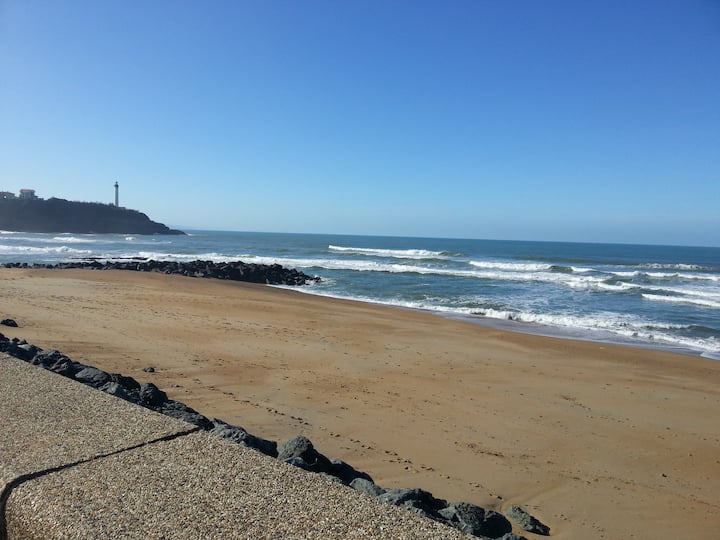 Bel Appartement Vue Mer Tout à Pied - Anglet