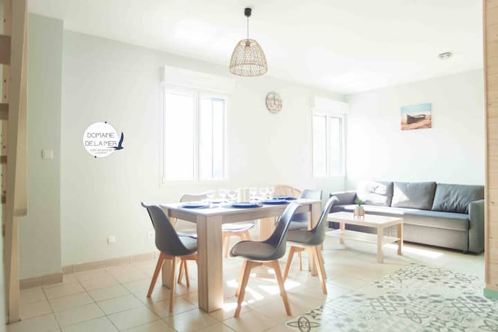 Gîte 6 Personnes . Domaine De La Mer - Baie de Somme