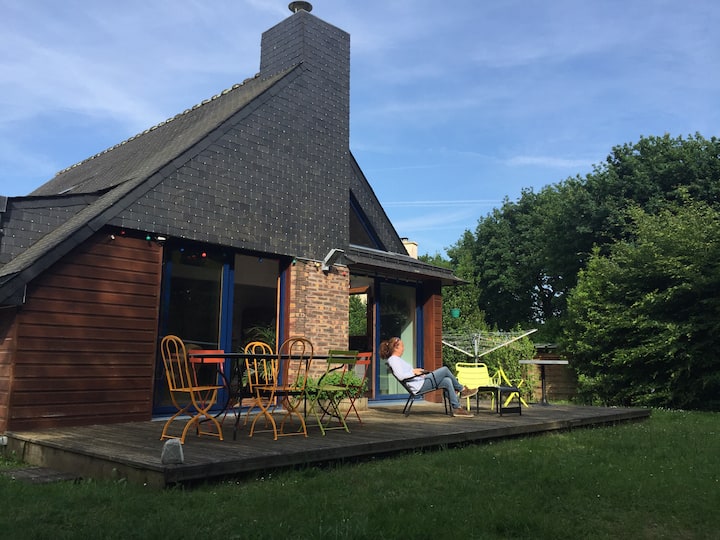 La Maison En Bois Et Son Joli Jardin Calme - Vannes