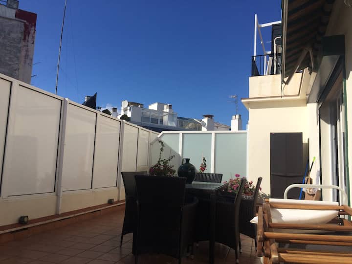 Attic With Sunny Terrace Near The Beach - Sitges