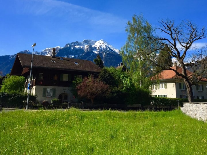 Zentralgelegene Wohnung Mit Grossem Garten - Interlaken