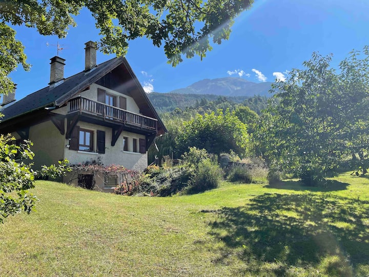 Grand Chalet Cosy Entre Lac Et Montagne - Les Orres