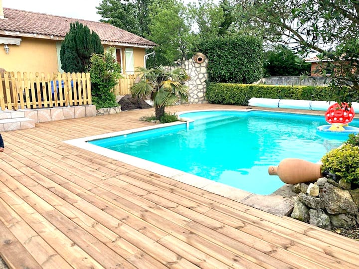 Villa Avec Piscine Sur Bassin D’arcachon - Biganos