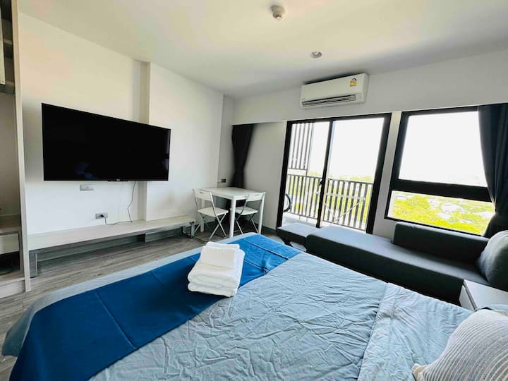 Sunset Mountain View Tv Laundry Close To Beach - Hua Hin