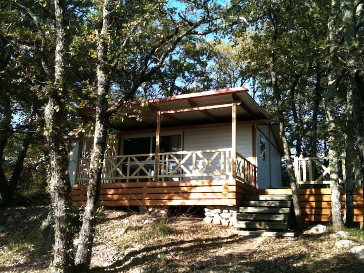 Chalet Sous Les Chênes Sud Ardêche - Balazuc