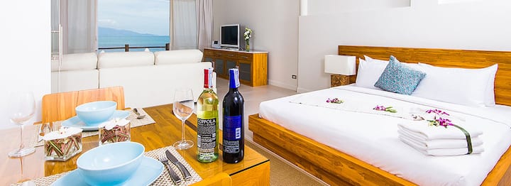 B1 Beachfront Apartments - Indigo Suite, Bophut - Koh Samui