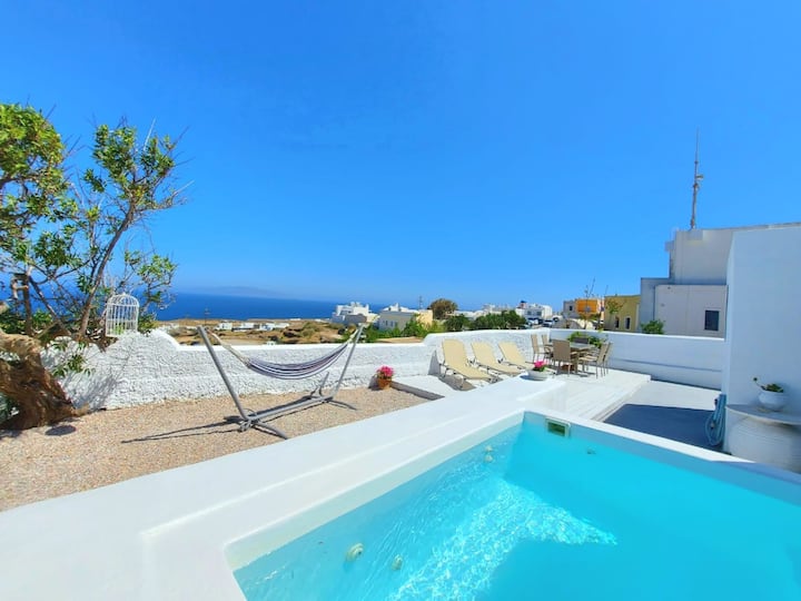 Captain's Blue, Villa With Private Pool - Oia