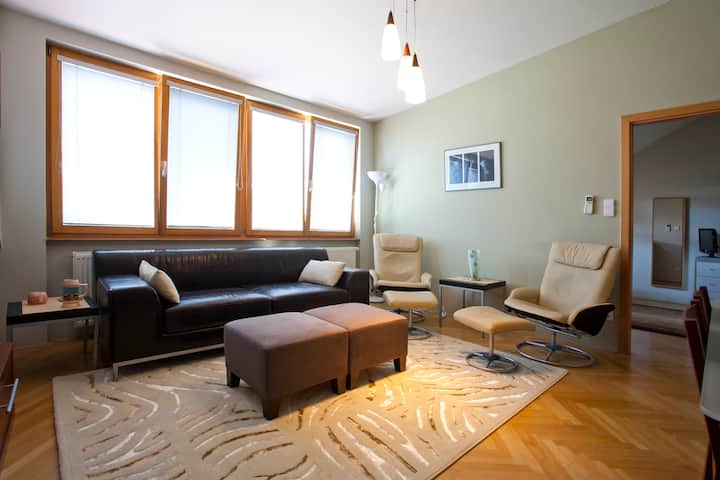 Air Conditioned 2 Bedroom Apartment - Praga