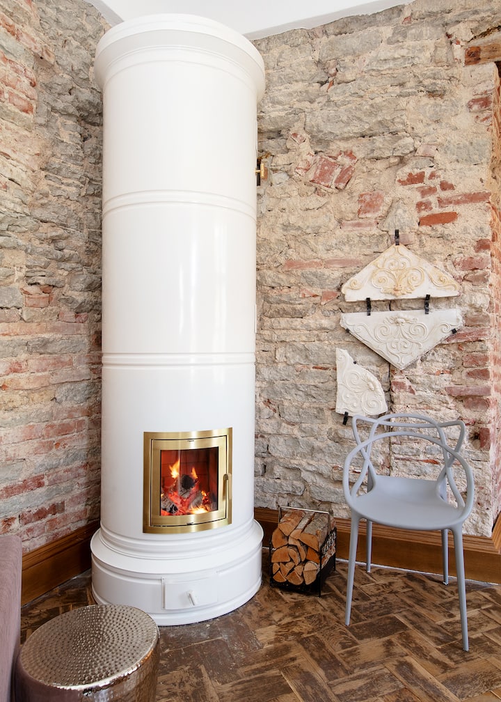 3br Apt In Old Town+sauna+fireplace+views - Tallinn