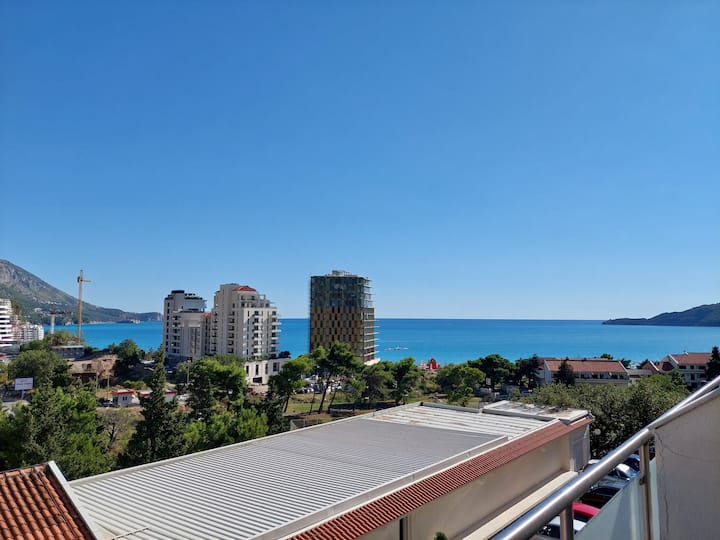 Апартамент 2 спальни, 5 минут до моря, парковка - Monténégro