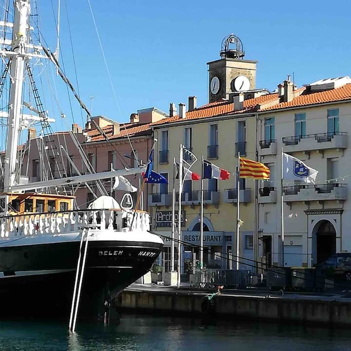 Bel Appartement Et Grande Terrasse Au Calme - Port-Vendres