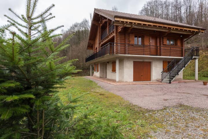 Chalet En Rondins Finlandais - La Bresse