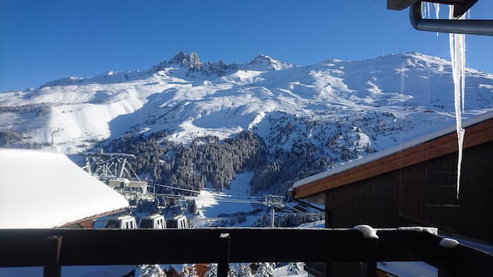Duplex Ski In/ski Out (2 To 5 Persons ) With Private Underground Car Park - Méribel