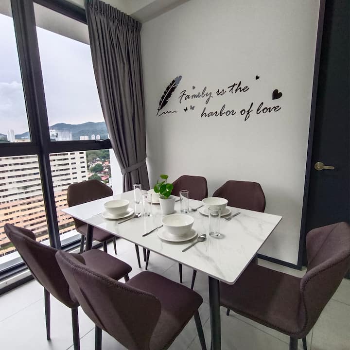 Urban Suite Penang 3br (8-9 Paxs) - Penang