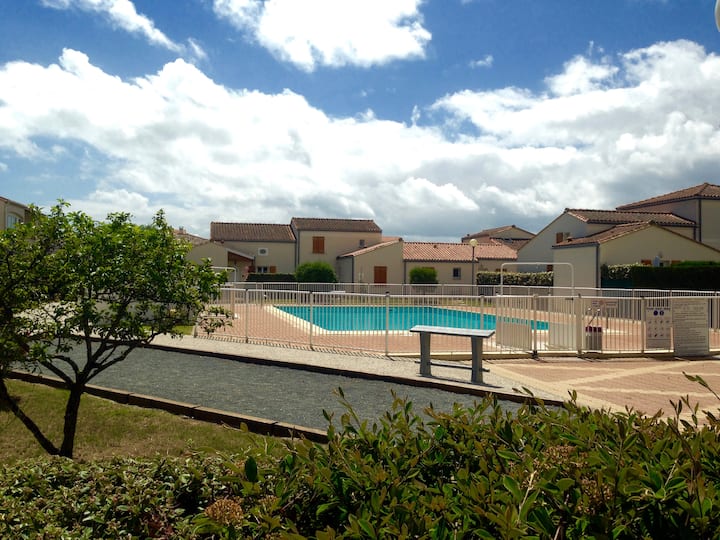 Maisonnette 4/6 Pers Dans Résidence Avec Piscine - Vaux-sur-Mer