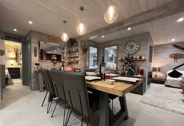 Beautiful Apt For 6+ Ski In/out - Courchevel