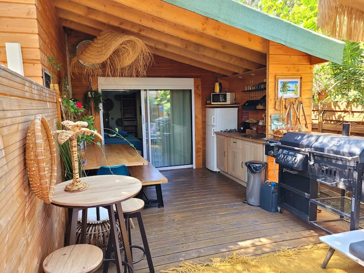 Le Cosy Petit Chalet " L' Oiseau De Paradis" - Fréjus