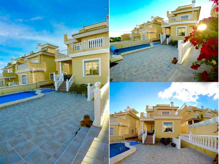 Beautifully Presented 5 Bedroom Villa With Wifi - Bigastro