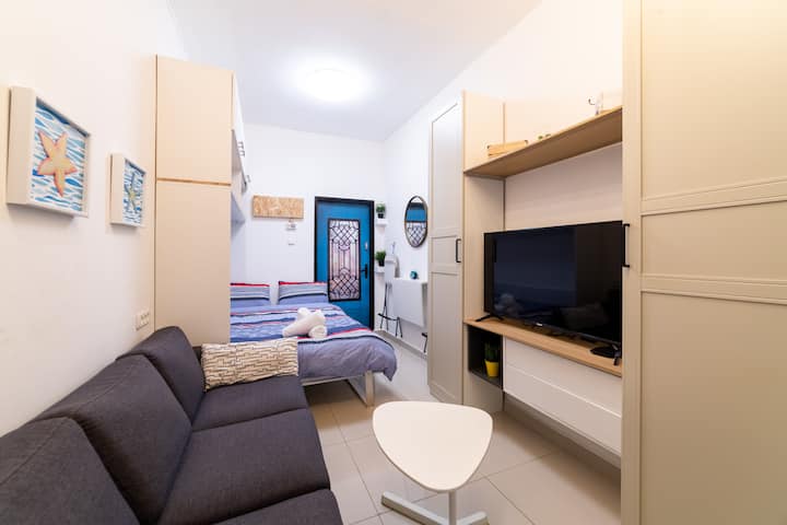 ★ Brilliant Design Studio-by The Beach+ Netflix ★ - Tel-Aviv