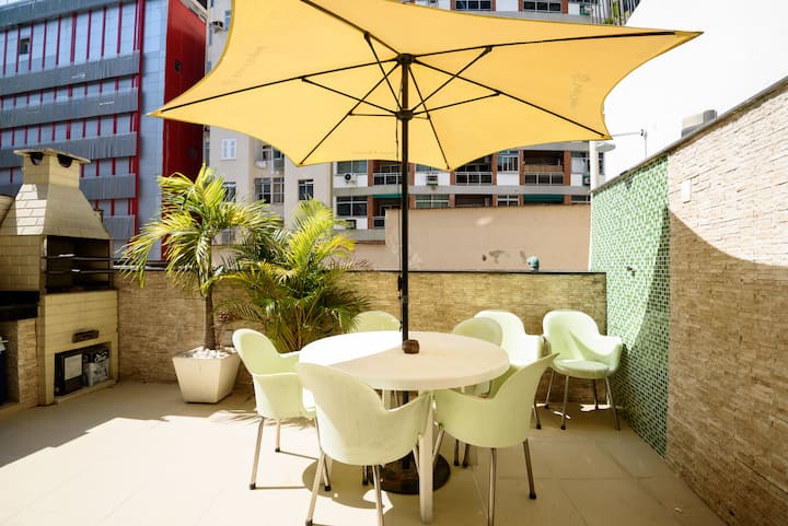 Appartement à Ipanema Avec Balcon Et Barbecue - Rio de Janeiro