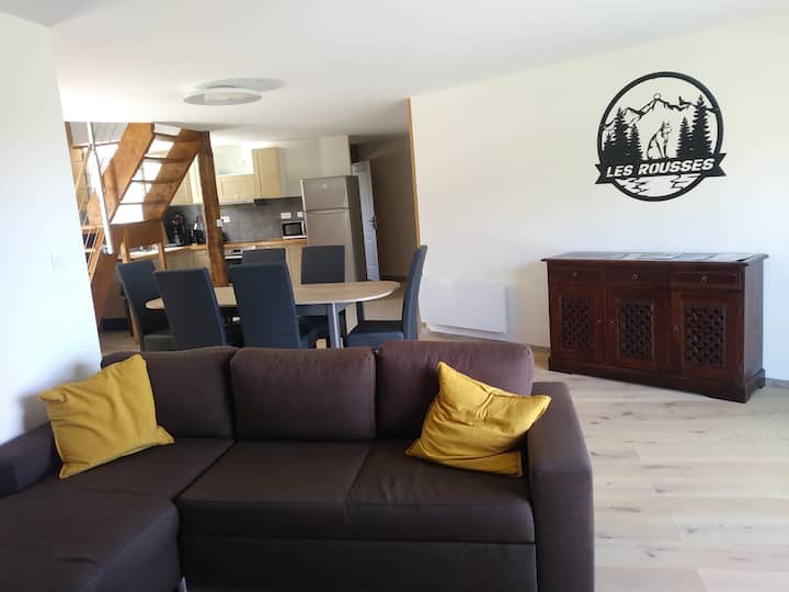 Appartement Clair Et Convivial - Les Rousses