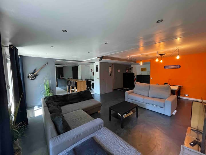 Loft 8 Personnes, Centre Ville Rouen - 羅恩