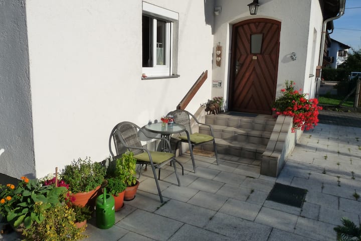 Blick In Die Alpen Vom Balkon (Auch Watzmann) - Piding