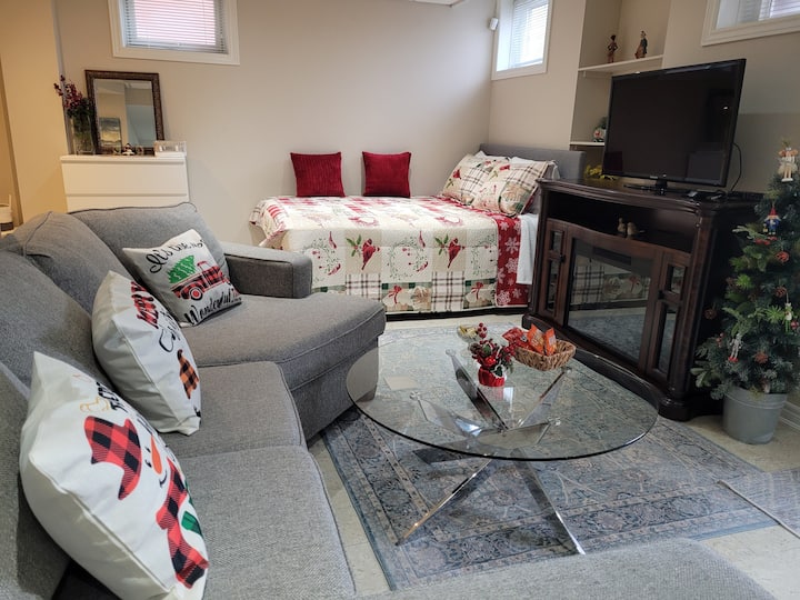 Cozy & Bright Private Basement Suite ,Free Parking - Vaughan