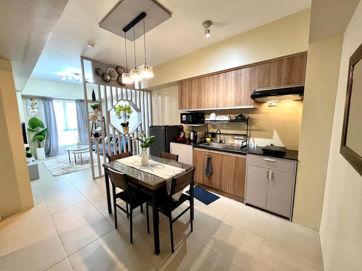 Cool 1-bed At It Park L Washer, Internet, Netflix - Cebu City