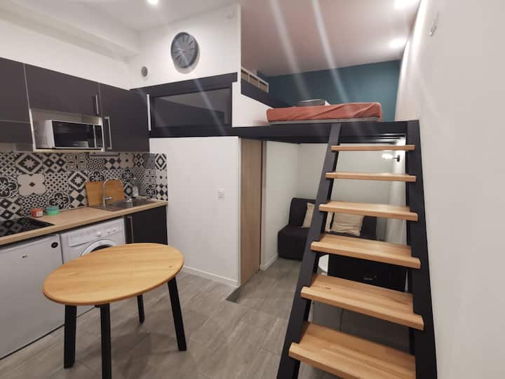 Studio Cosy , Métro Gratteciel - Gare de Lyon-Perrache