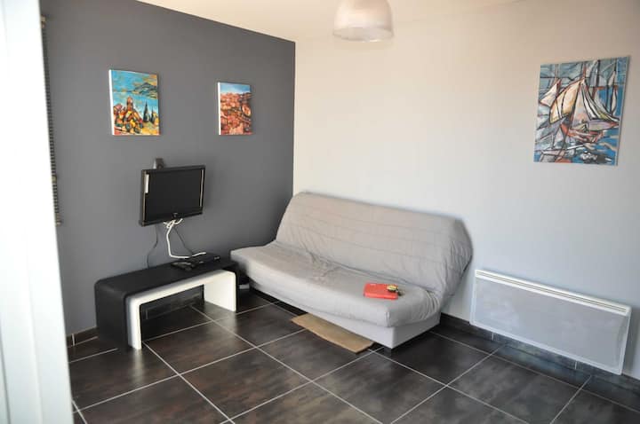 Beau T2 Tout Confort Au Racou Plage - Argelès-sur-Mer