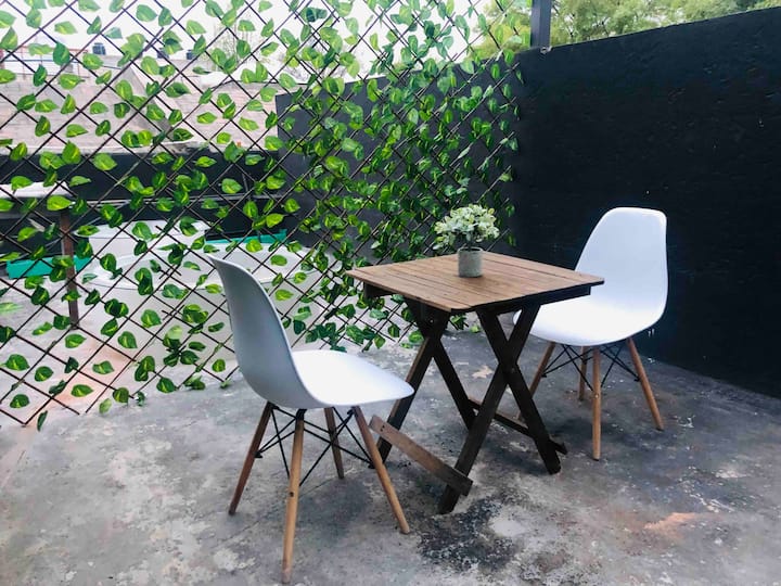 Amazing Apartment With Private Roof Garden, Quiet Apartment. - Toluca