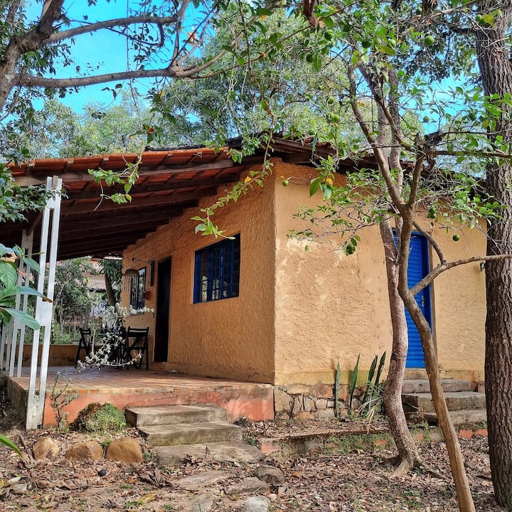 Casa Do Encontro! Cerrado Nativo No Centro Da Vila - Sao Jorge, Brazil
