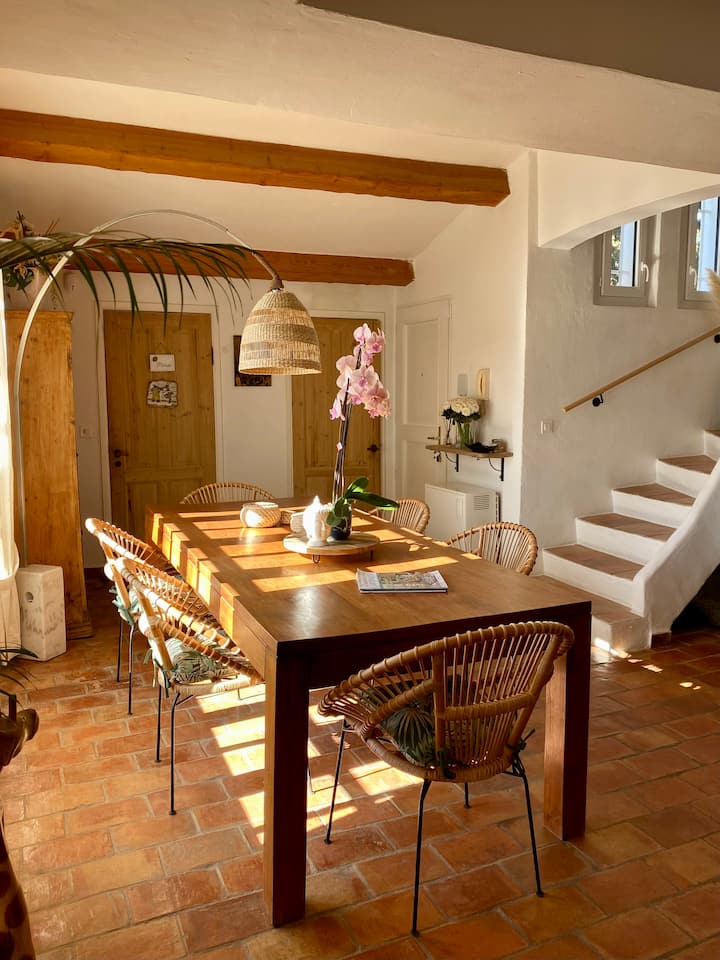 La Castellane - Chambre Privée Bastide Provençale - Le Castellet