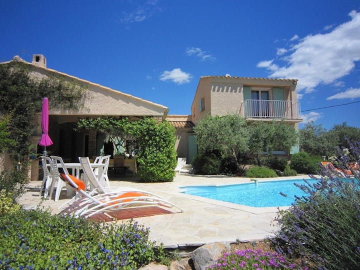 Beautiful Provencal Villa, Private Pool, Ac, Wifi - Les Arcs