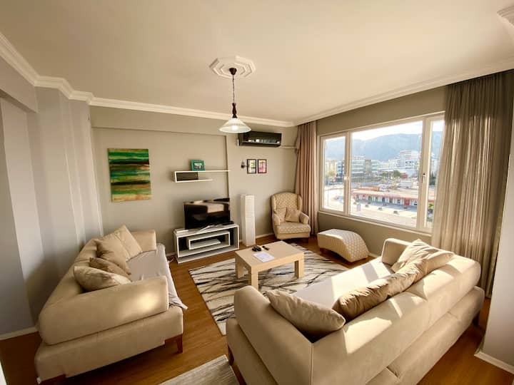 Spacious Flat Near Konyaaltı Beach. - Antalya